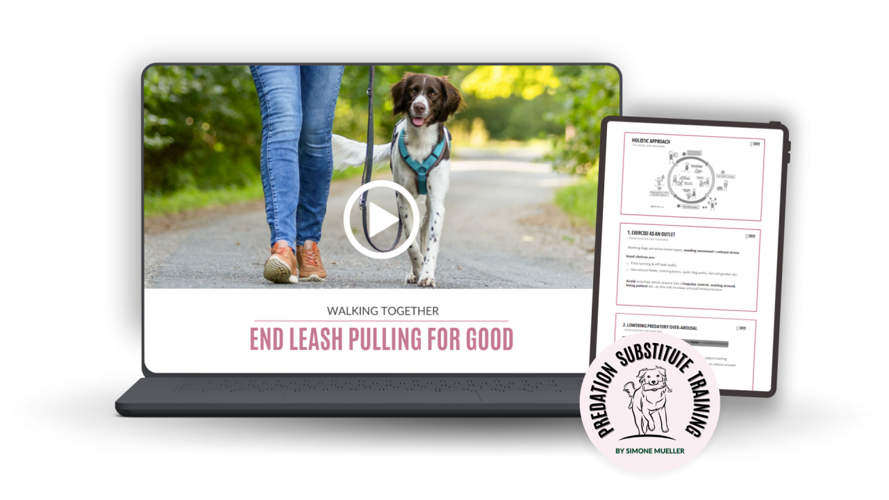 Walking Together Webinar - Predation Substitute Training - Simone Mueller